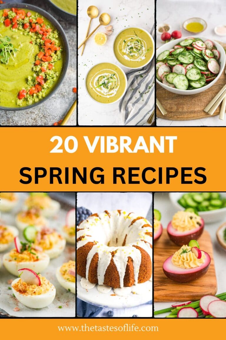 20 Vibrant Spring Recipes | The Tastes of Life Holistic Cooking and Living