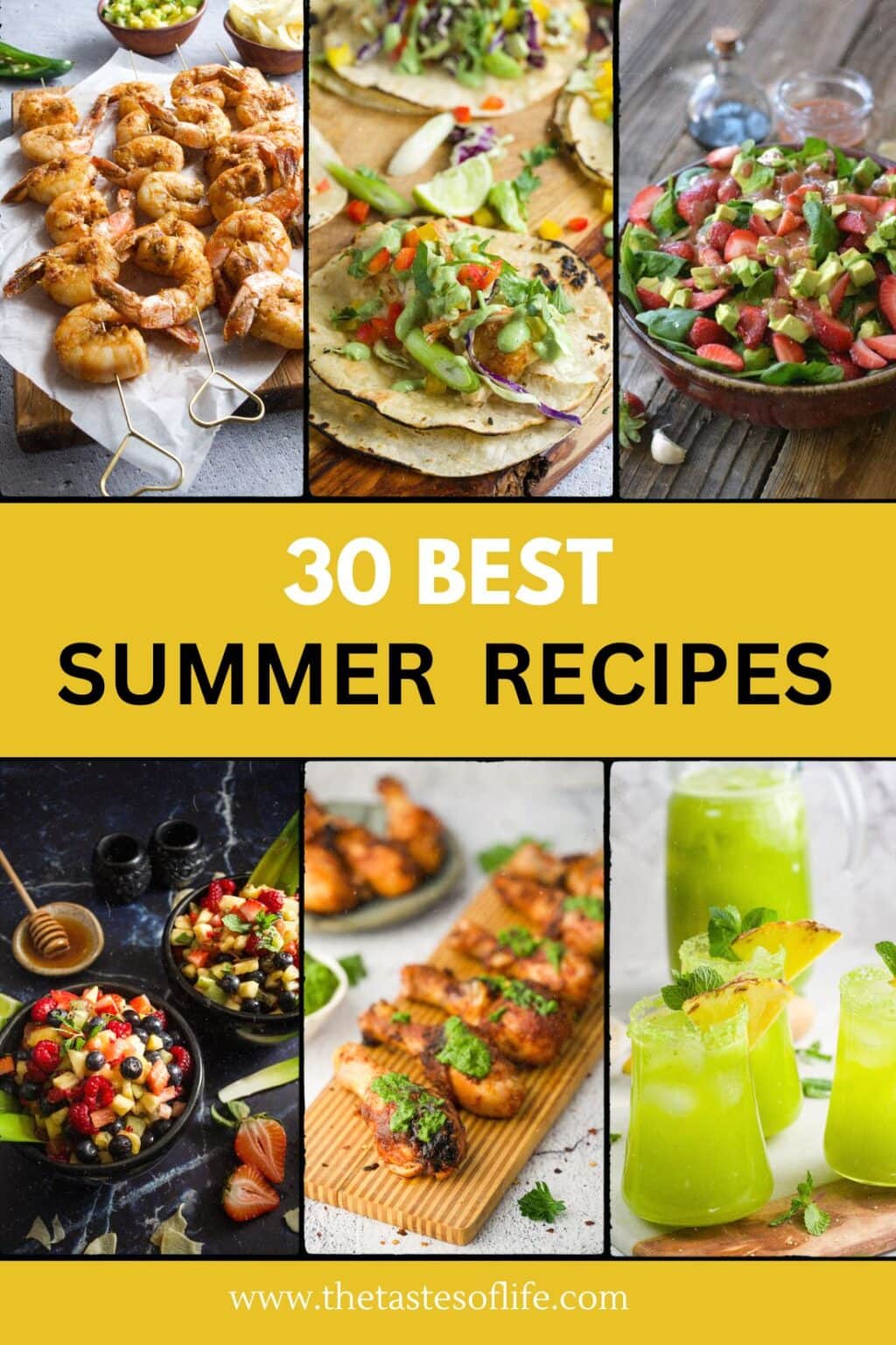 30 Best Summer Recipes | The Tastes of Life Holistic Cooking and Living