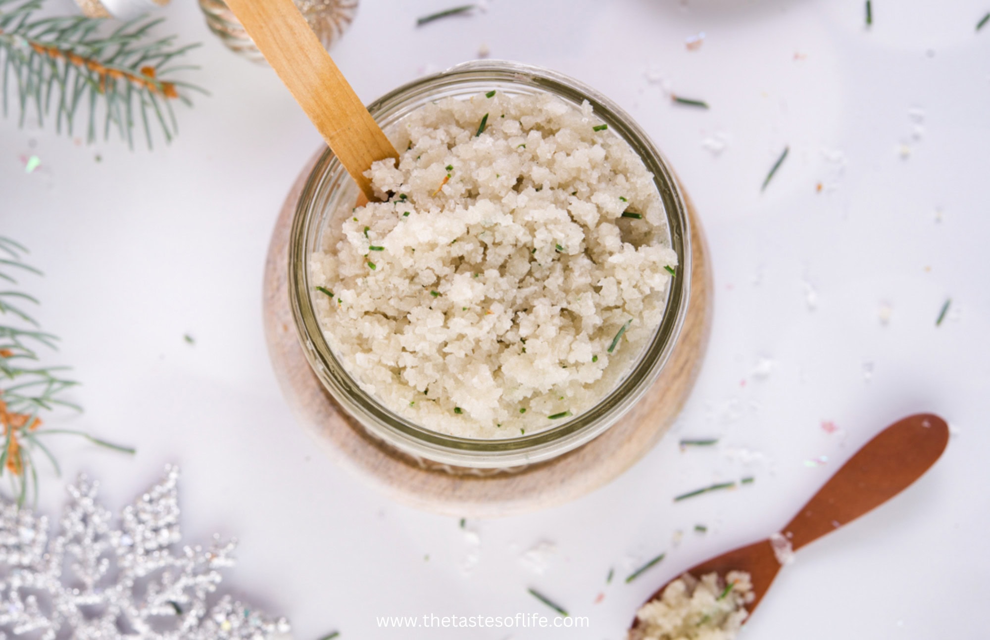 Spruce And Pine Body Scrub | The Tastes of Life Holistic Cooking and Living