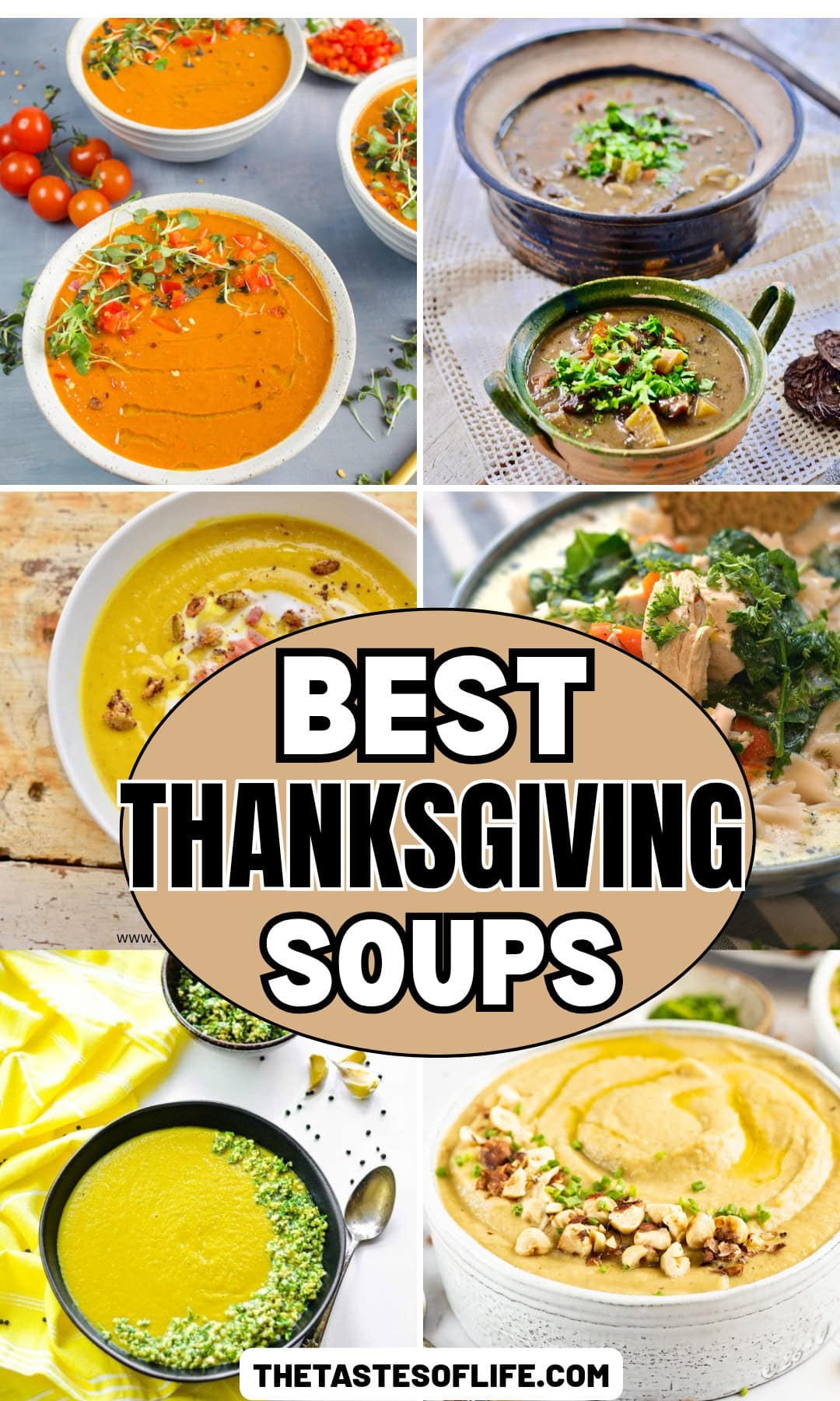 Best Thanksgiving Soups | The Tastes of Life Holistic Cooking and Living