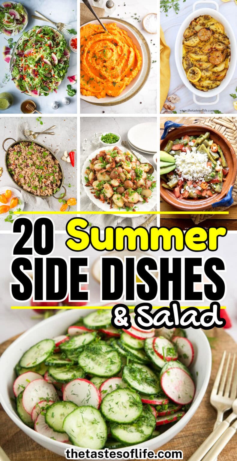 20 Summer Side Dishes and Salads | The Tastes of Life Holistic Cooking ...