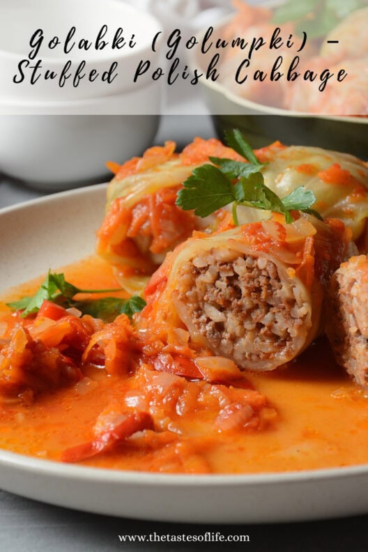 How to Make Golabki (Golumpki) – Stuffed Polish Cabbage | The Tastes of ...