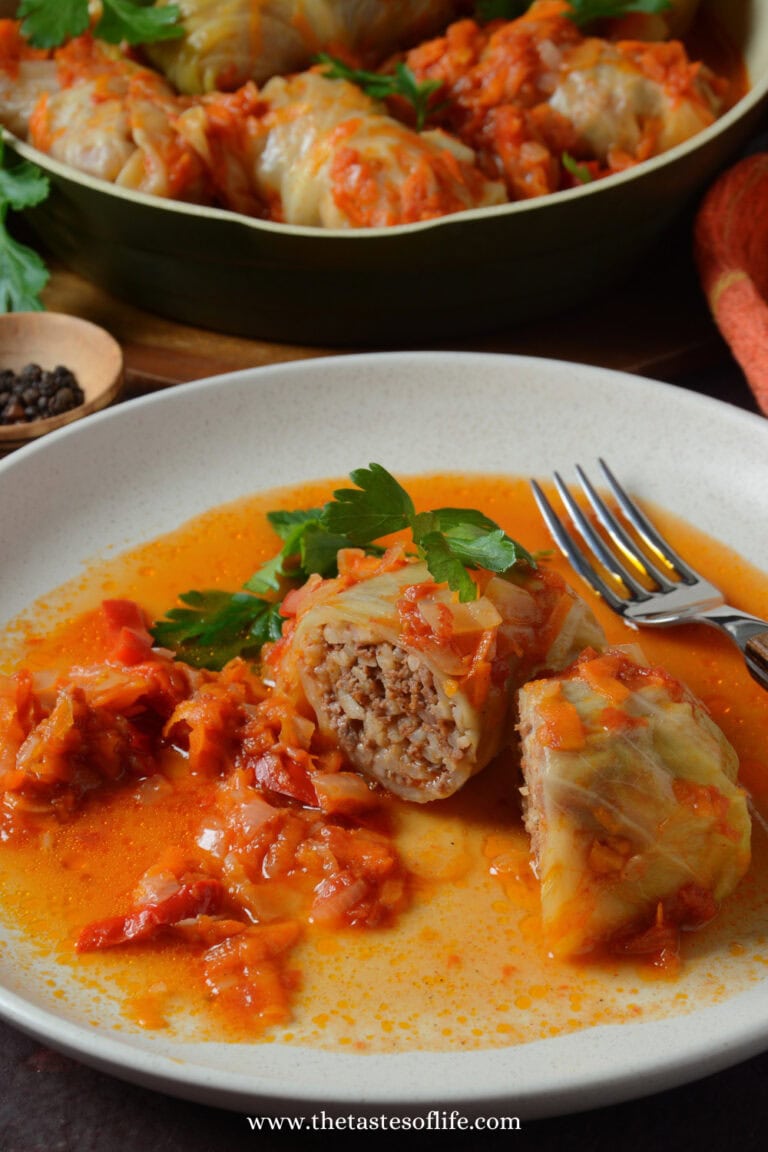 How to Make Golabki (Golumpki) – Stuffed Polish Cabbage | The Tastes of ...
