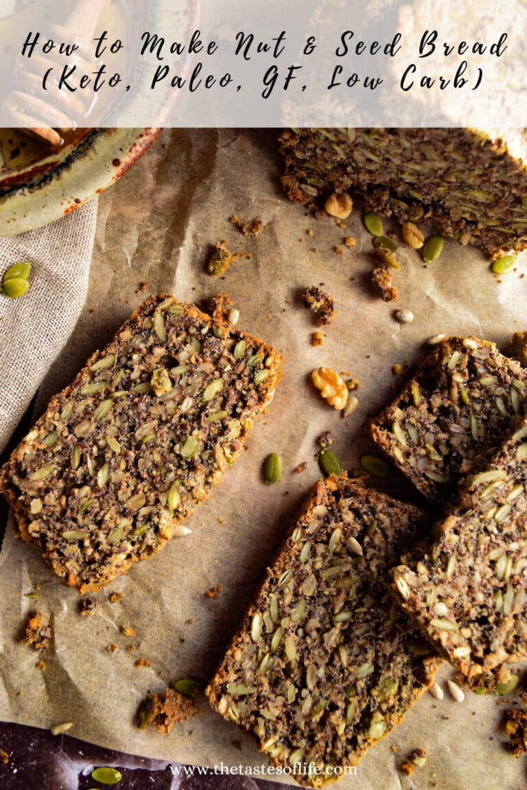 How to Make Nut and Seed Bread (Keto, Paleo, GF, Low Carb) | The Tastes ...