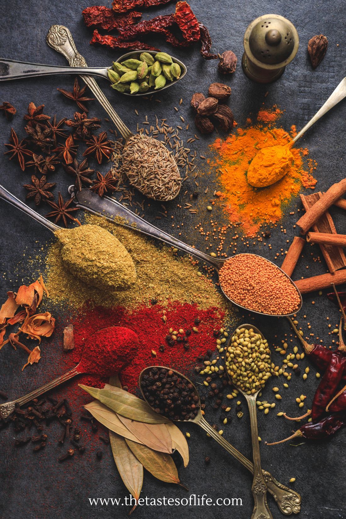 The Ultimate Guide To Spices And Herbs | The Tastes of Life Holistic ...