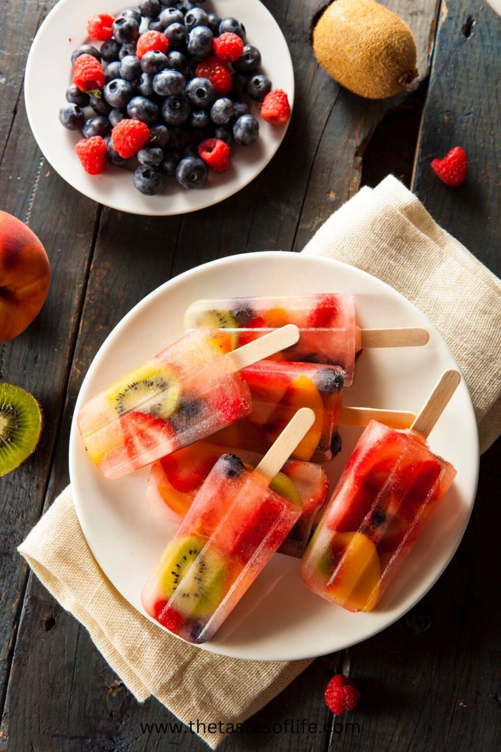 How to Make Healthy Fruit Popsicles with Real, Fresh Fruit | The Tastes ...
