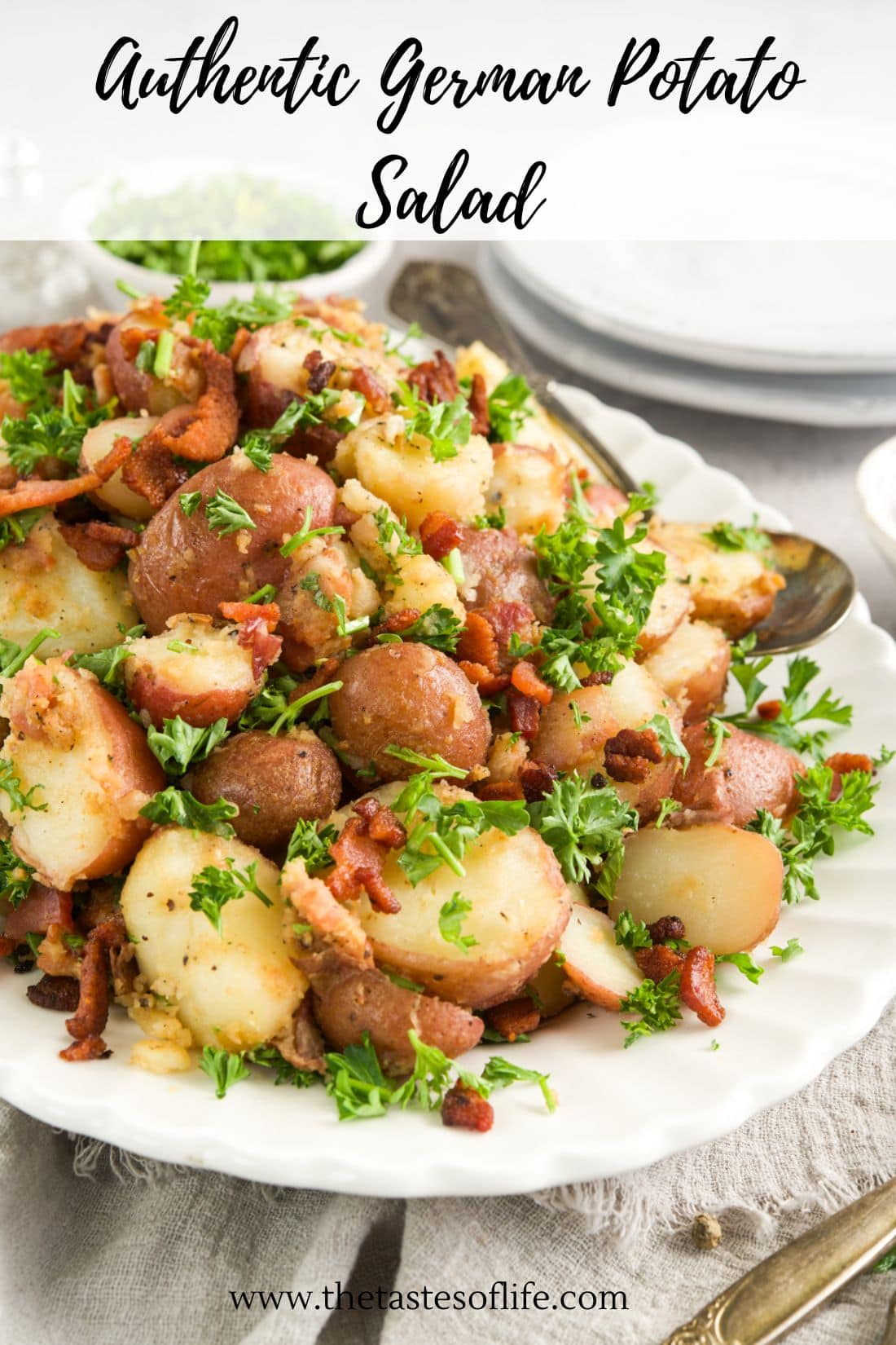 Authentic German Potato Salad | The Tastes of Life Holistic Cooking and ...