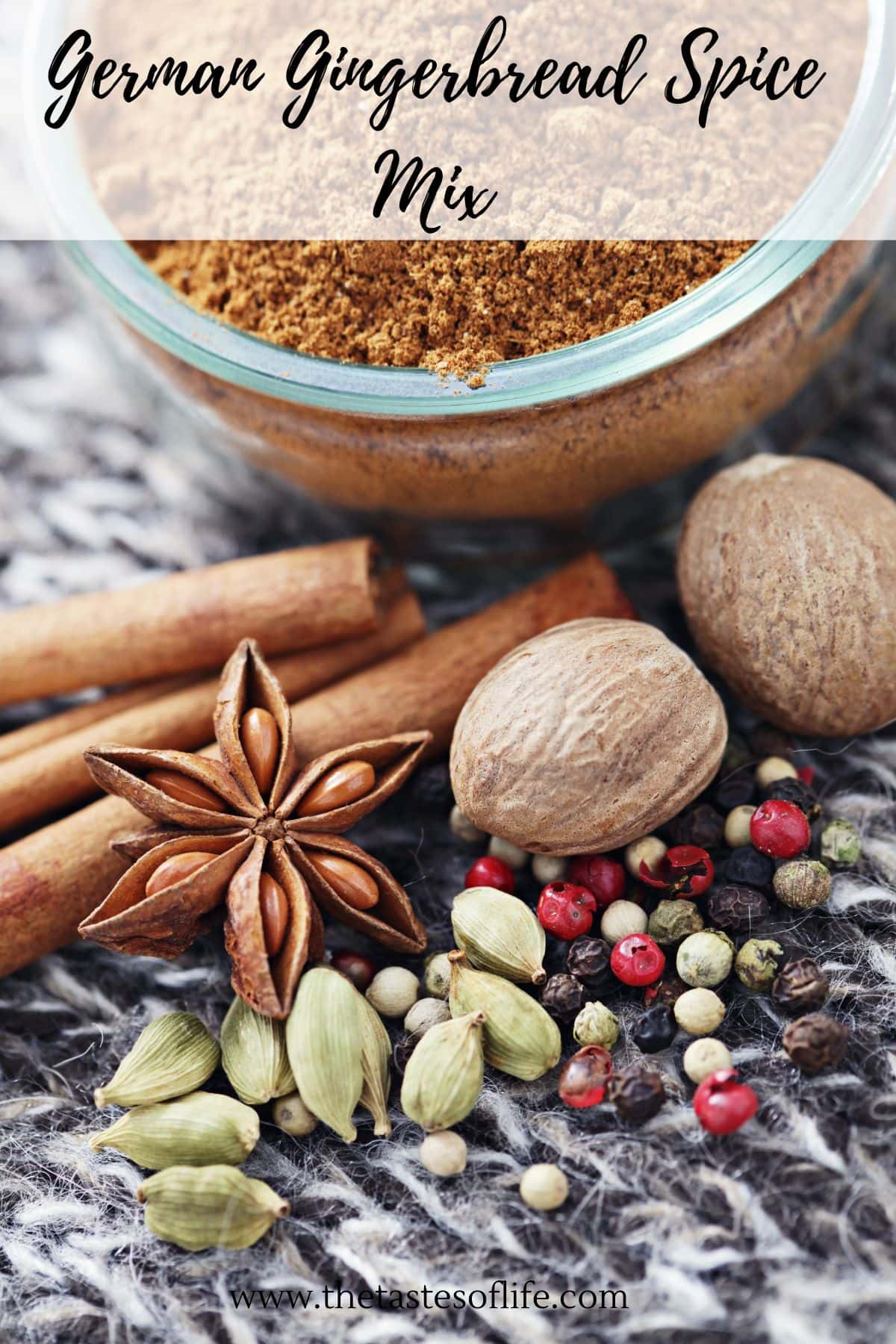 German Gingerbread Spice Mix | The Tastes of Life Holistic Cooking and ...