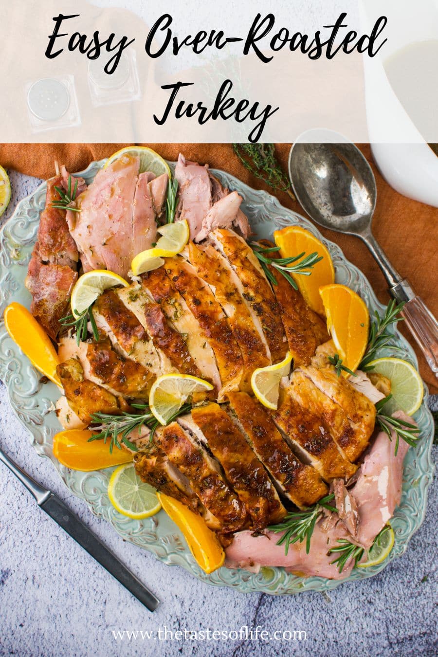 Easy Oven-Roasted Turkey | The Tastes of Life Holistic Cooking and Living