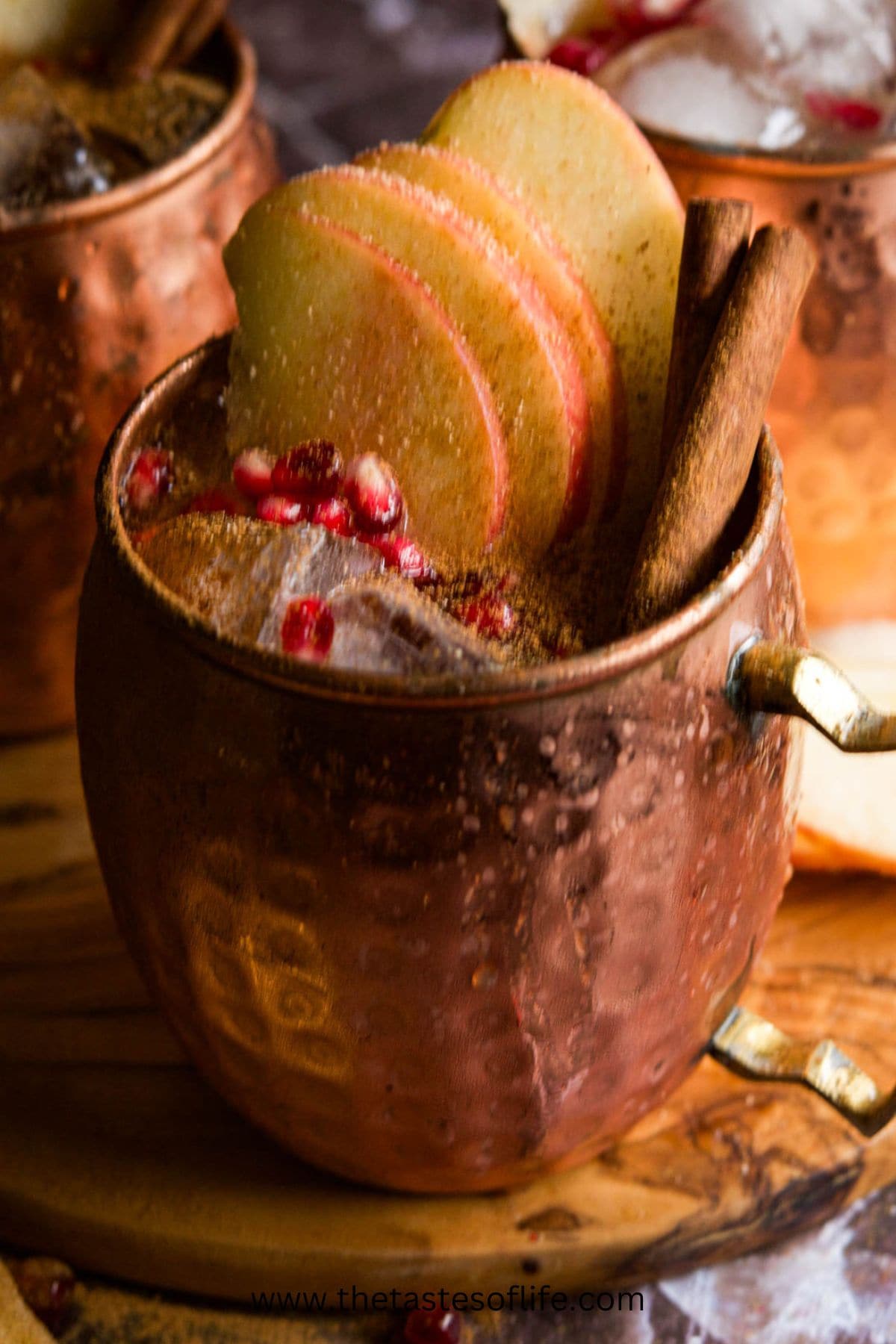 Ginger Apple Moscow Mule Mocktail | The Tastes of Life Holistic Cooking ...