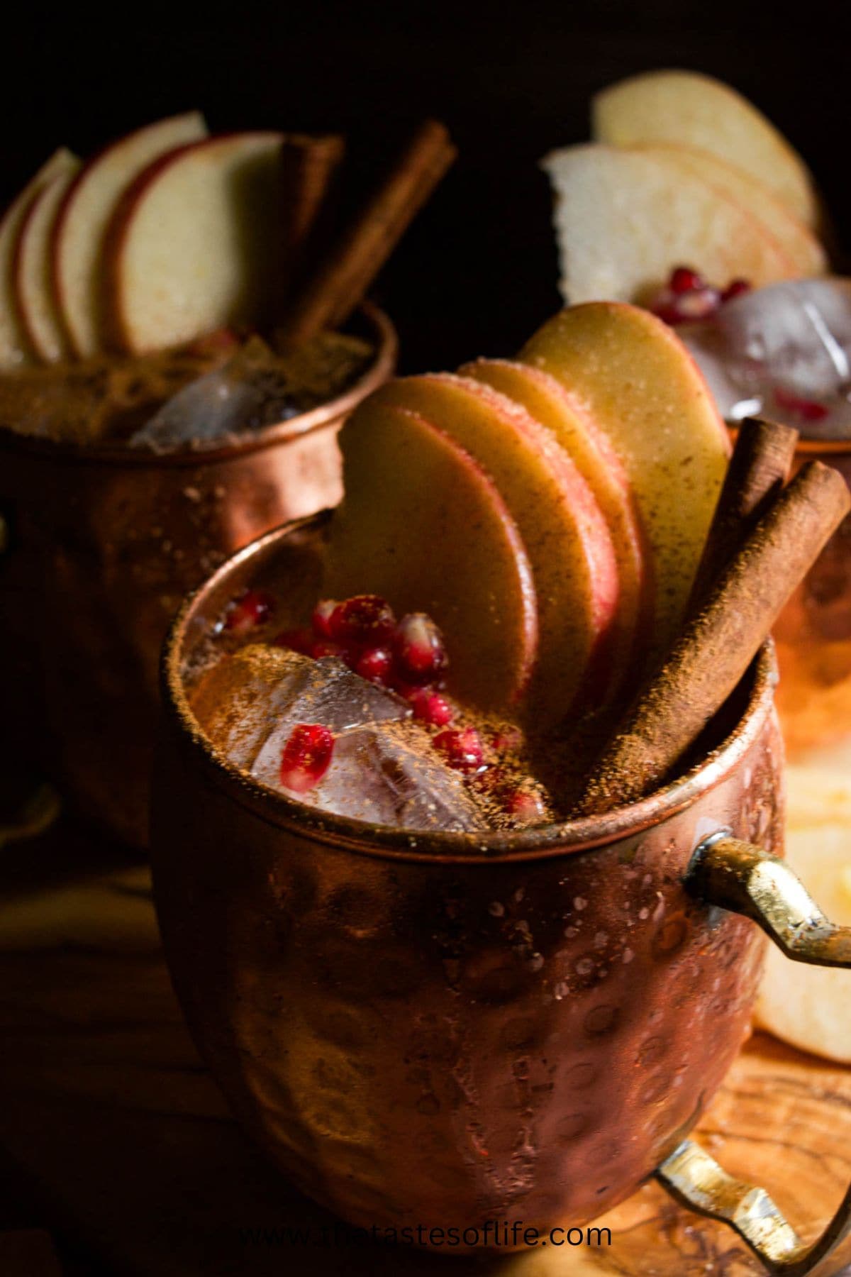 Ginger Apple Moscow Mule Mocktail | The Tastes of Life Holistic Cooking ...
