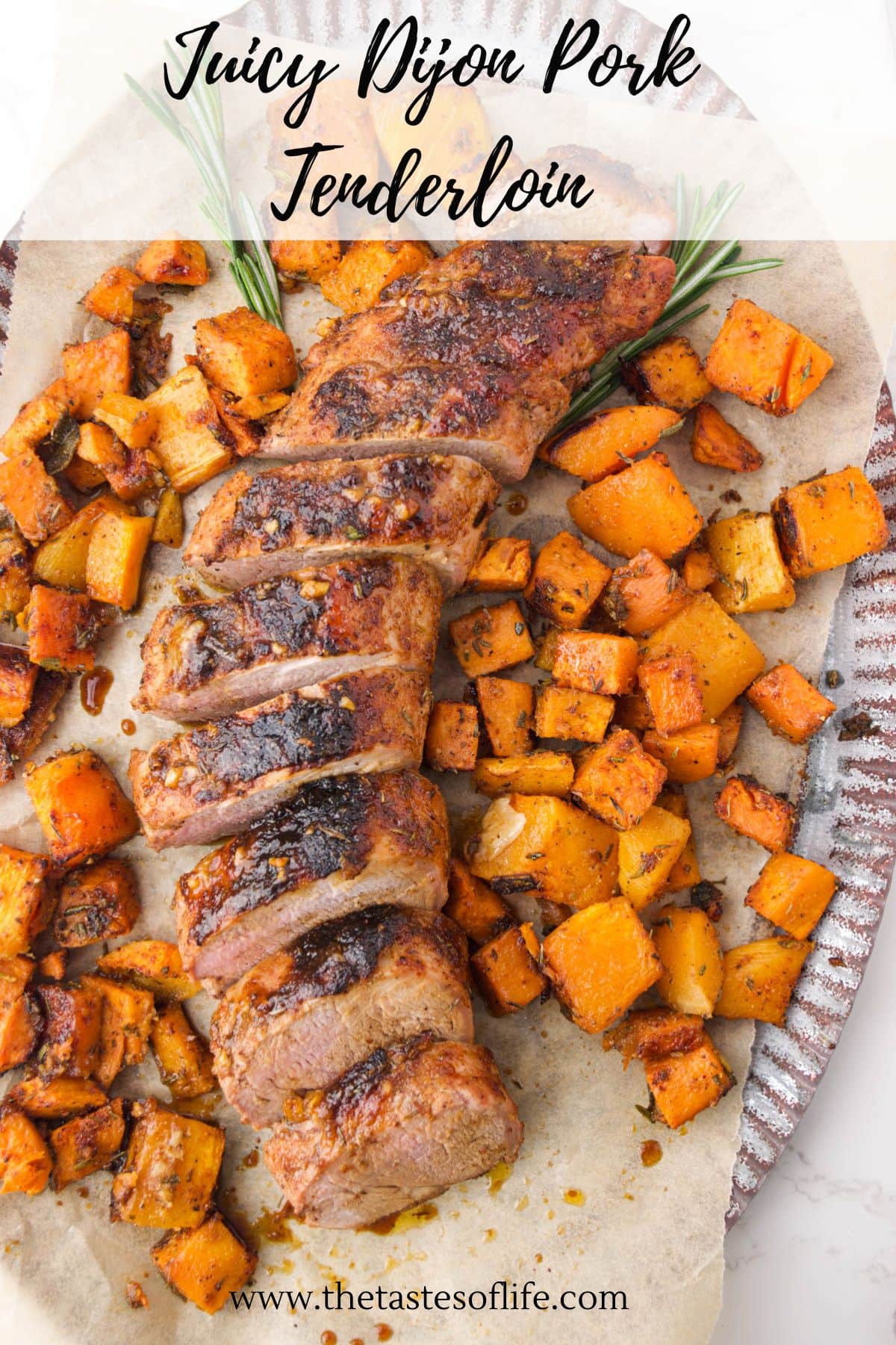 Juicy Dijon Pork Tenderloin | The Tastes of Life Holistic Cooking and ...