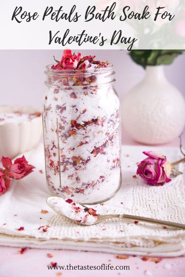 Rose Petals Bath Soak For Valentine's Day | The Tastes of Life Holistic ...