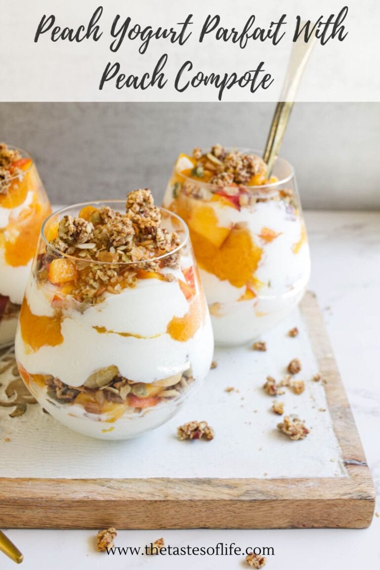 Peach Yogurt Parfait With Peach Compote | The Tastes of Life Holistic ...