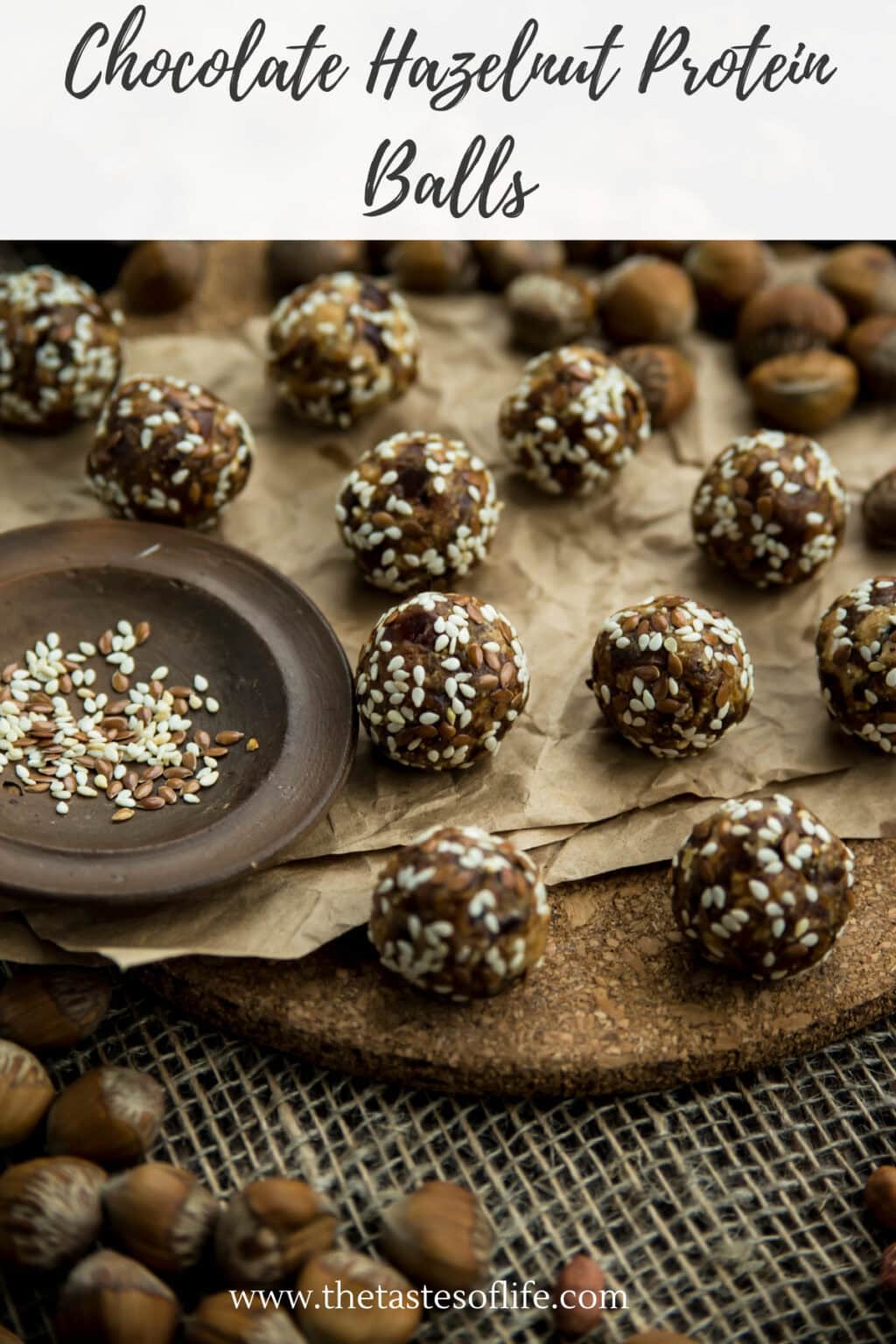 Protein Balls - Hazelnut Energy | The Tastes of Life Holistic Cooking ...