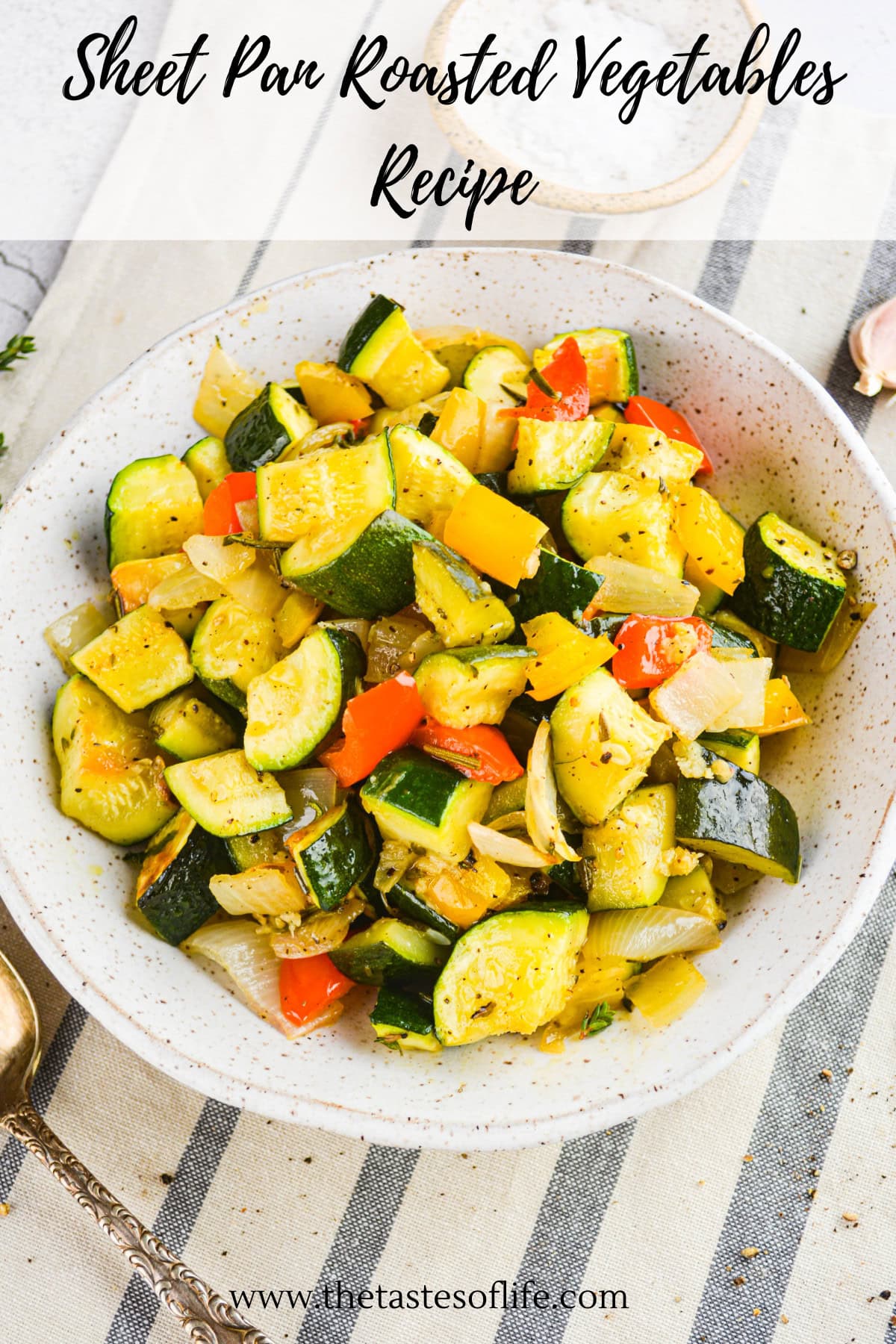Sheet Pan Roasted Vegetables Recipe | The Tastes of Life Holistic ...