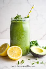 Spring Detox Smoothie Recipe With Cilantro | The Tastes of Life ...