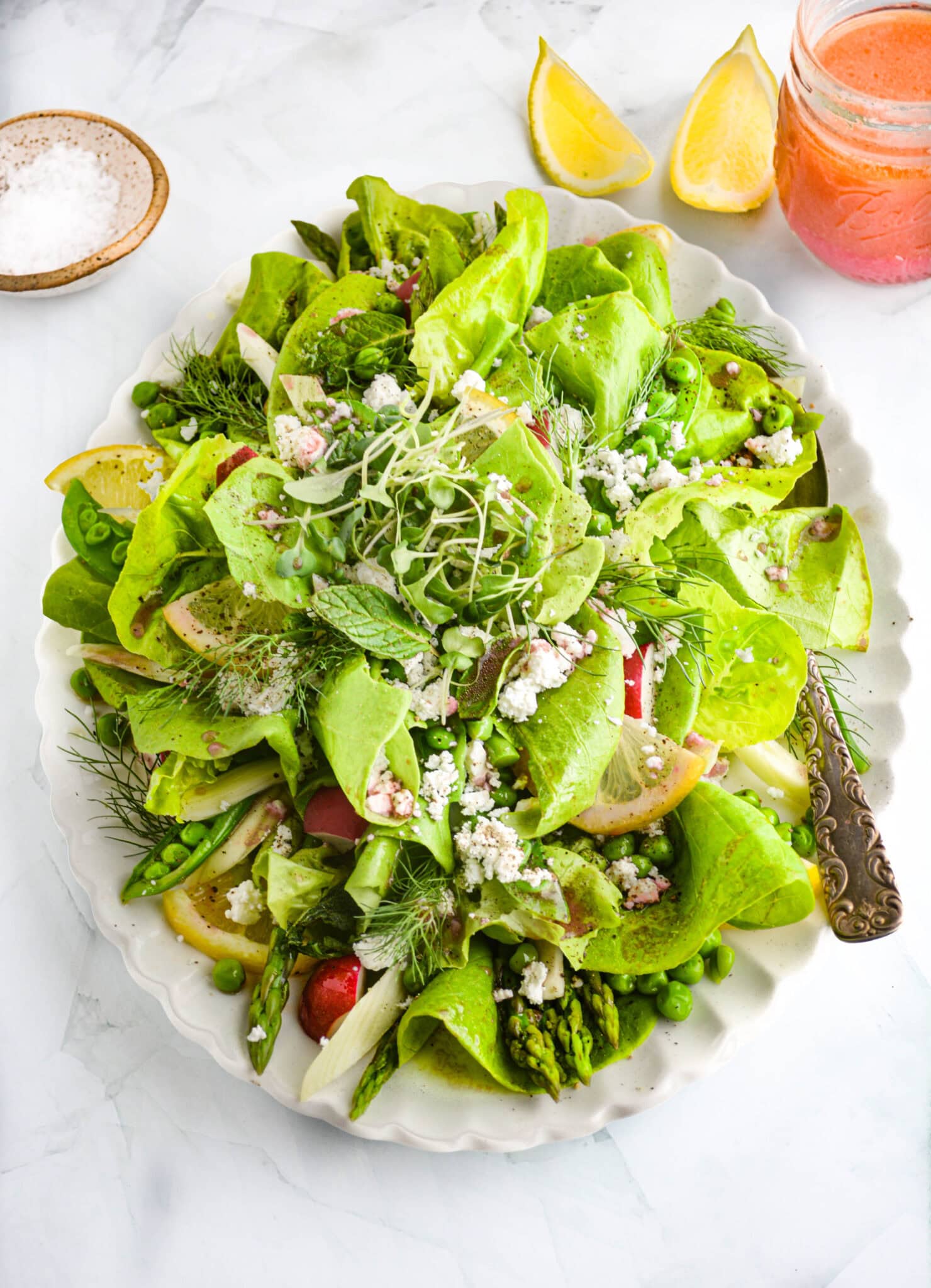 Simple Spring Salad Recipe With Fennel | The Tastes of Life Holistic ...