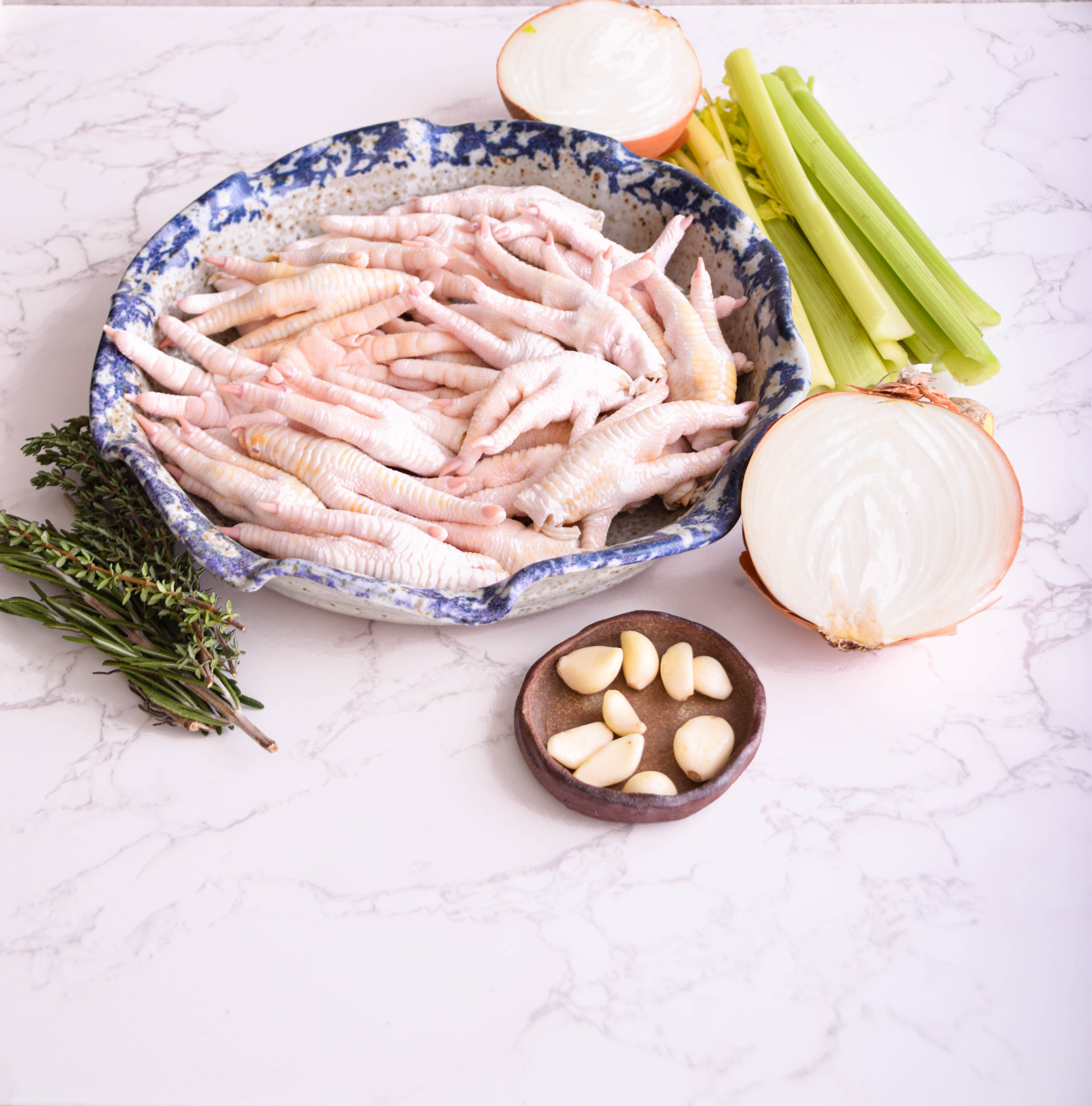 Traditional Polish Chicken Feet Bone Broth | The Tastes of Life ...