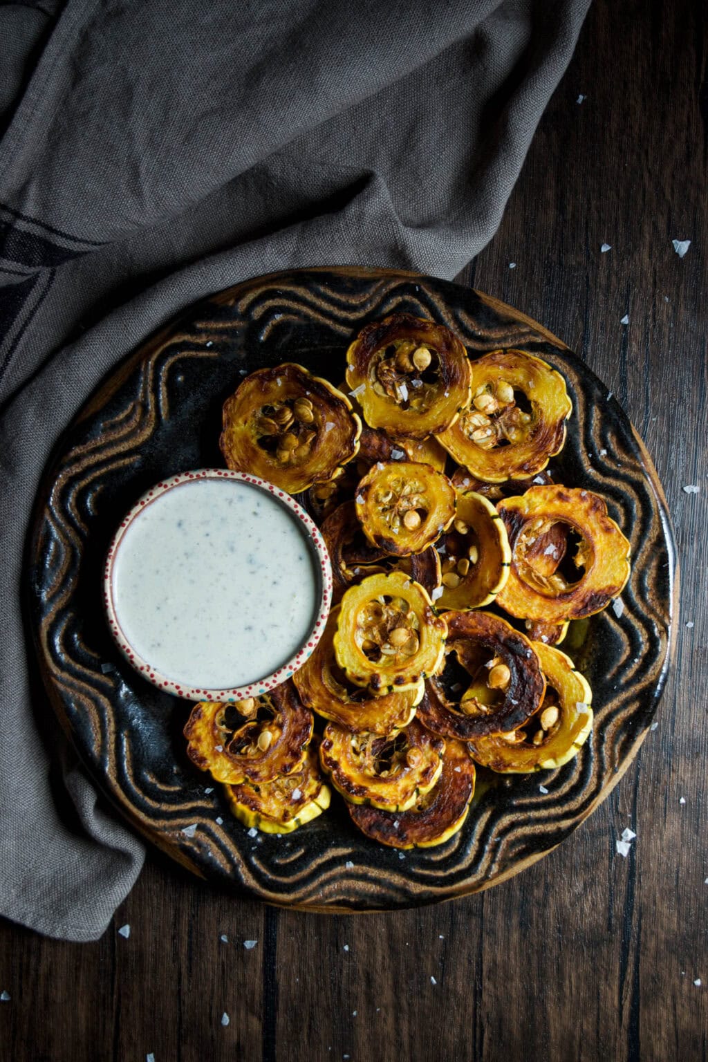 Easy Delicata Squash Chips | The Tastes of Life Holistic Cooking and Living