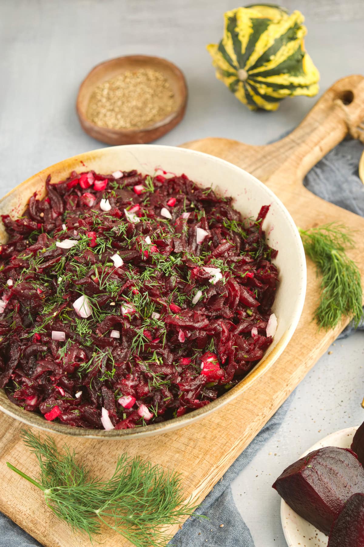 Polish Beet Salad (Sorowka Z Buraczkow) | The Tastes of Life Holistic ...