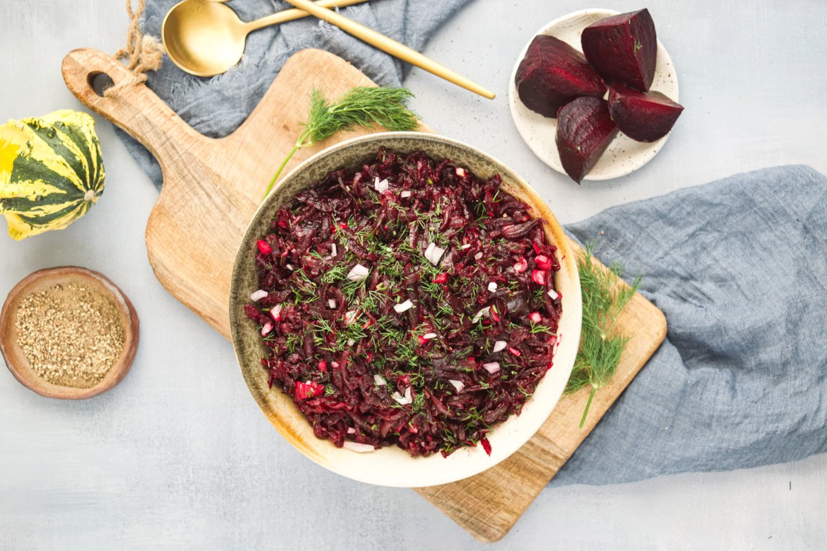Polish Beet Salad (Sorowka Z Buraczkow) | The Tastes of Life Holistic ...