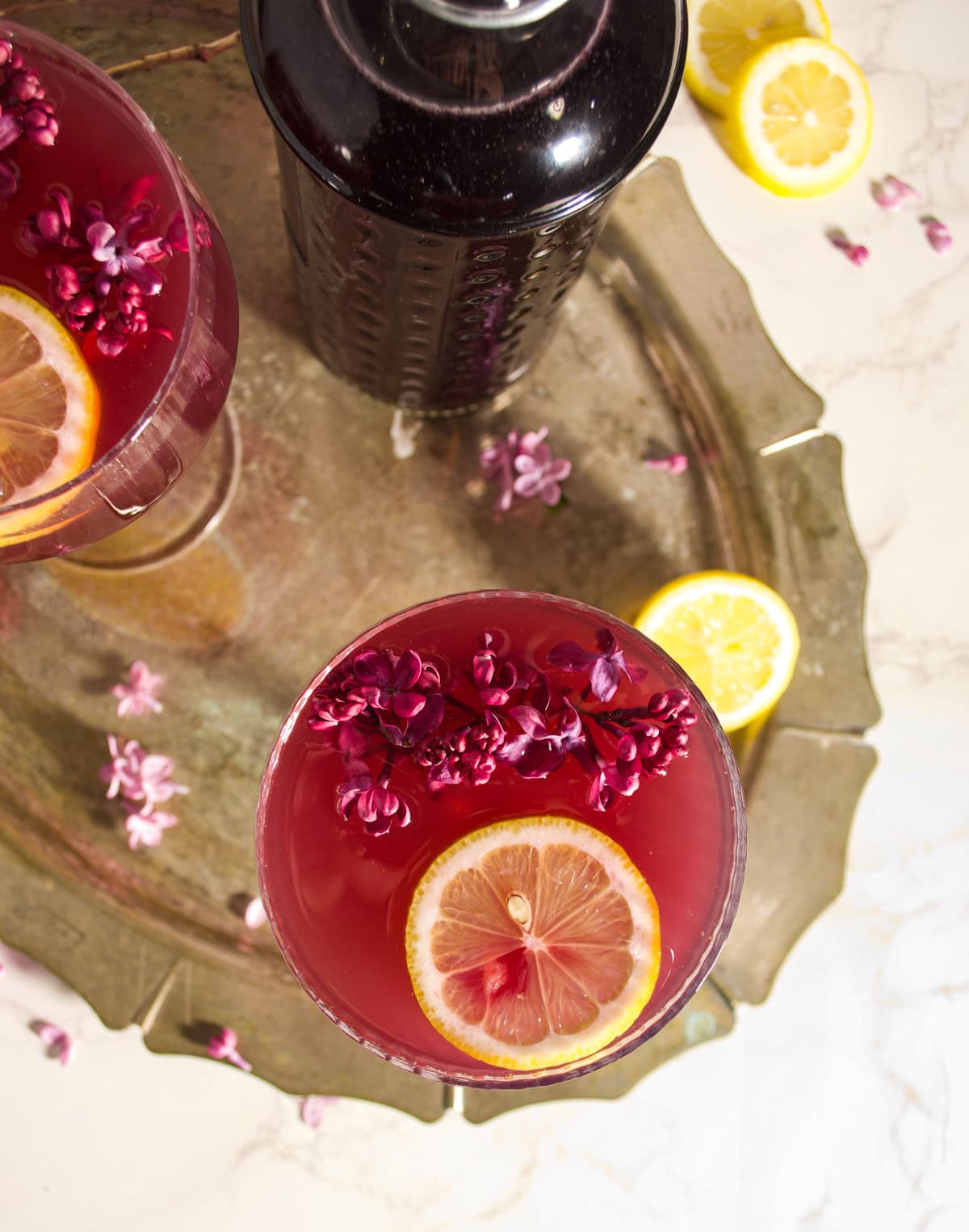 Lilac Simple Syrup | The Tastes of Life Holistic Cooking and Living