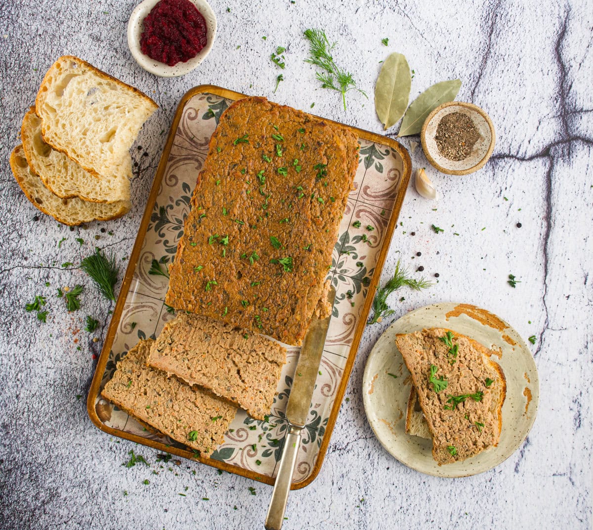 Polish Baked Chicken Pate | The Tastes of Life Holistic Cooking and Living