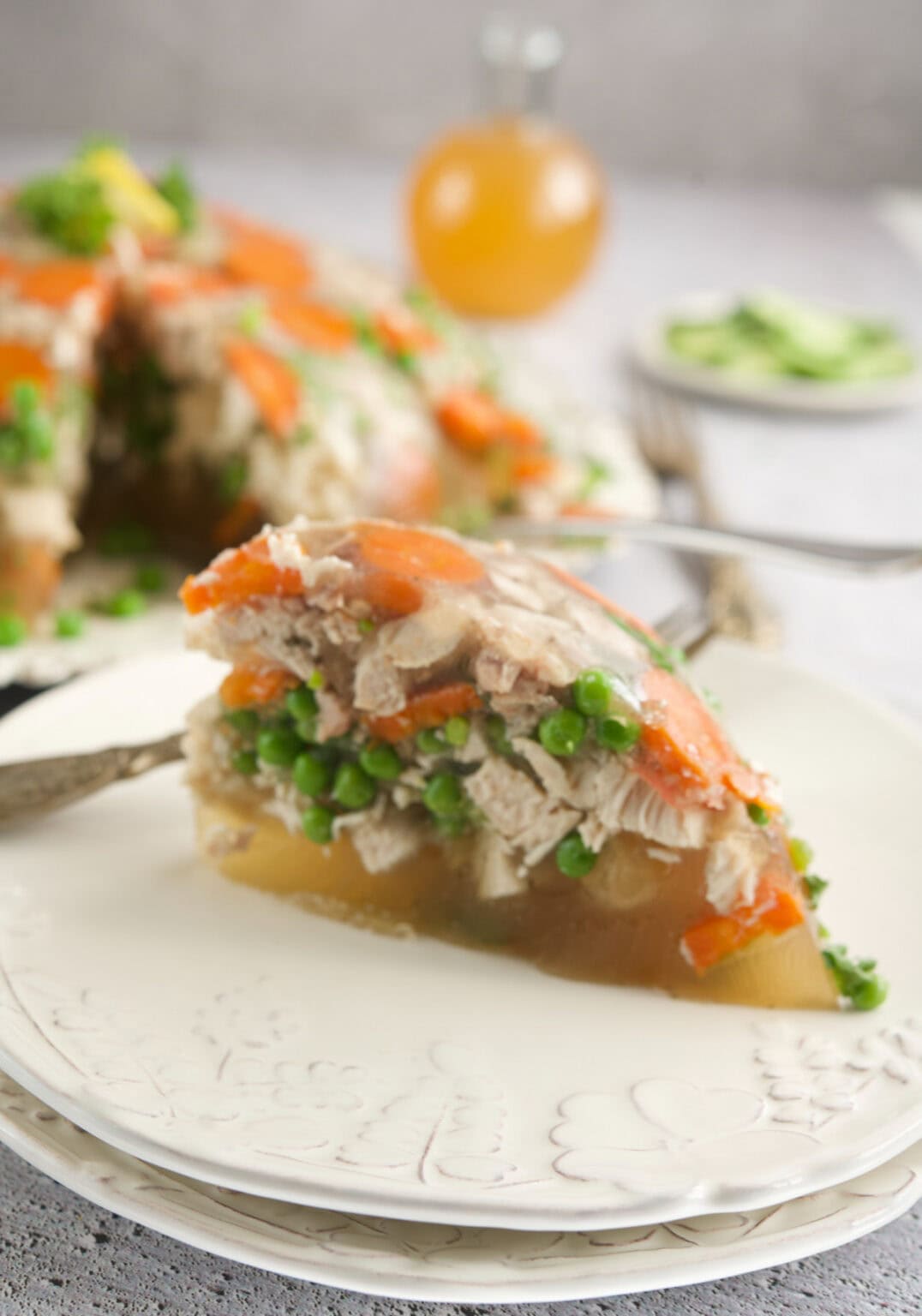 Polish Chicken Aspic: Galertka z Kurczaka | The Tastes of Life Holistic ...