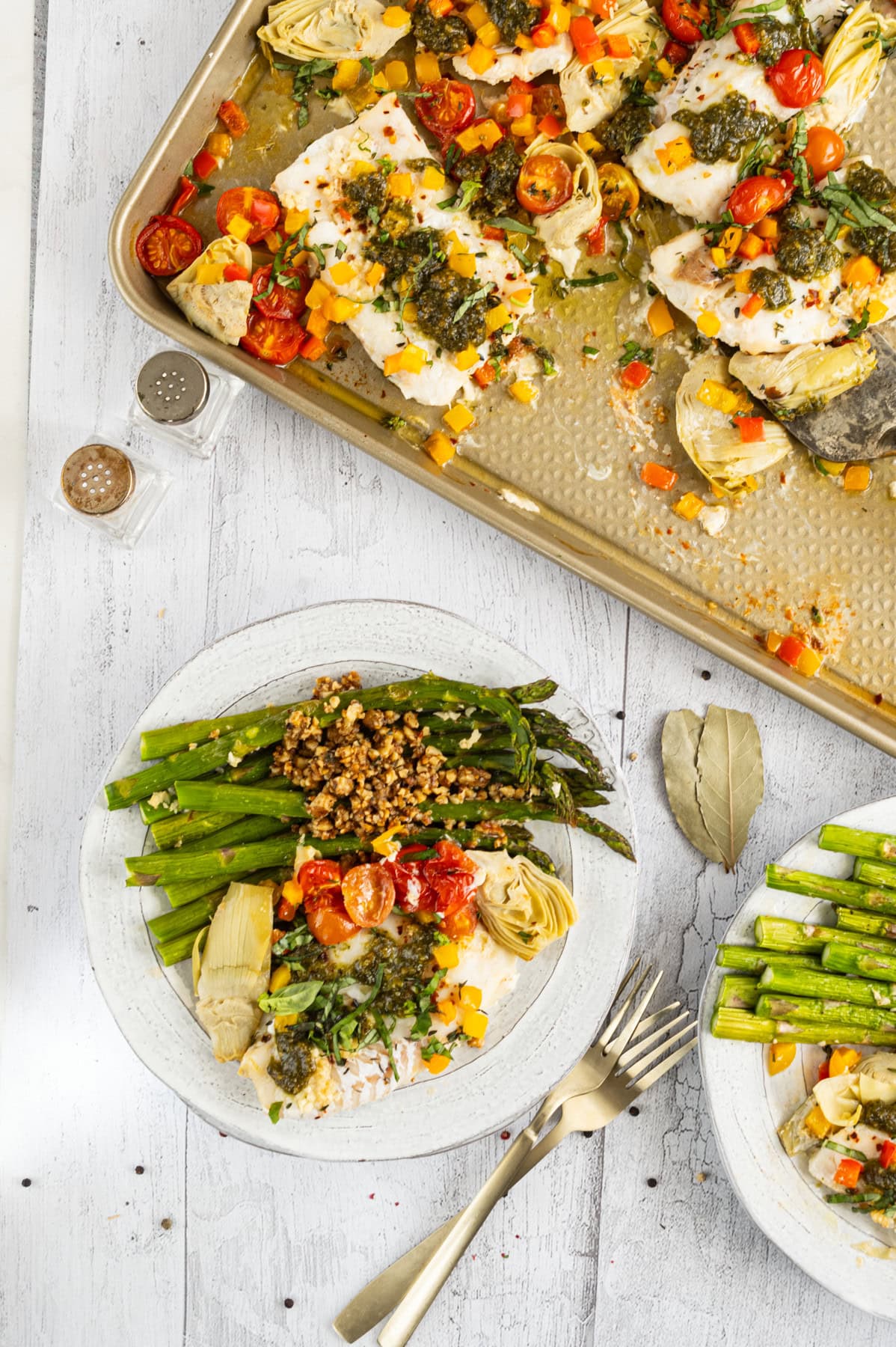 Mediterranean Cod Sheet Pan Dinner | The Tastes of Life Holistic ...
