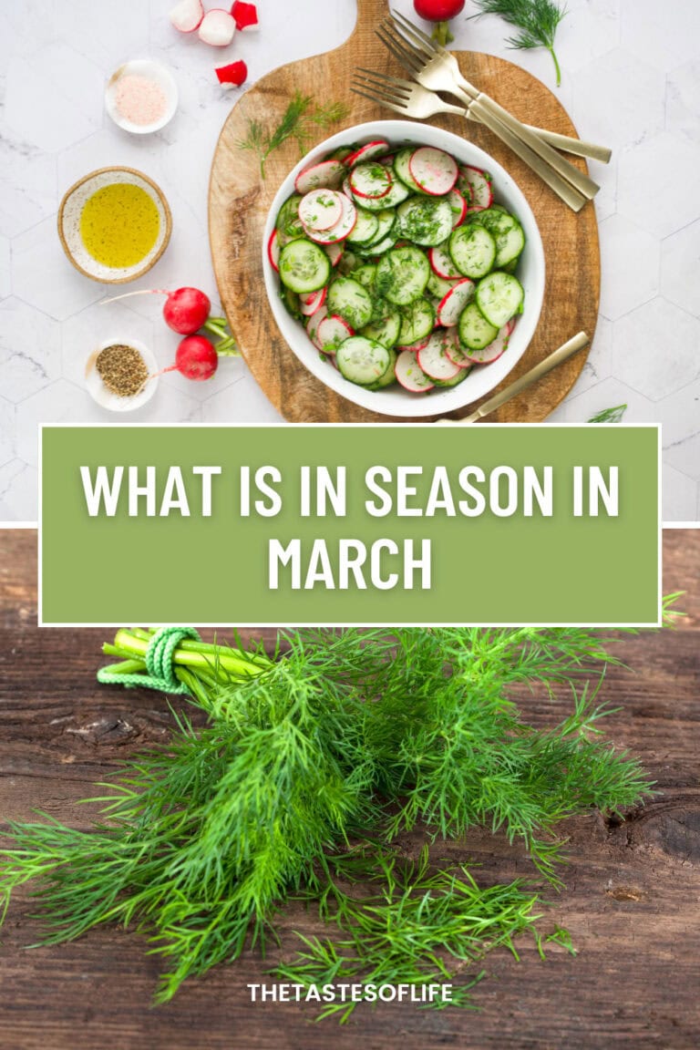 What Is In Season In March | The Tastes of Life Holistic Cooking and Living