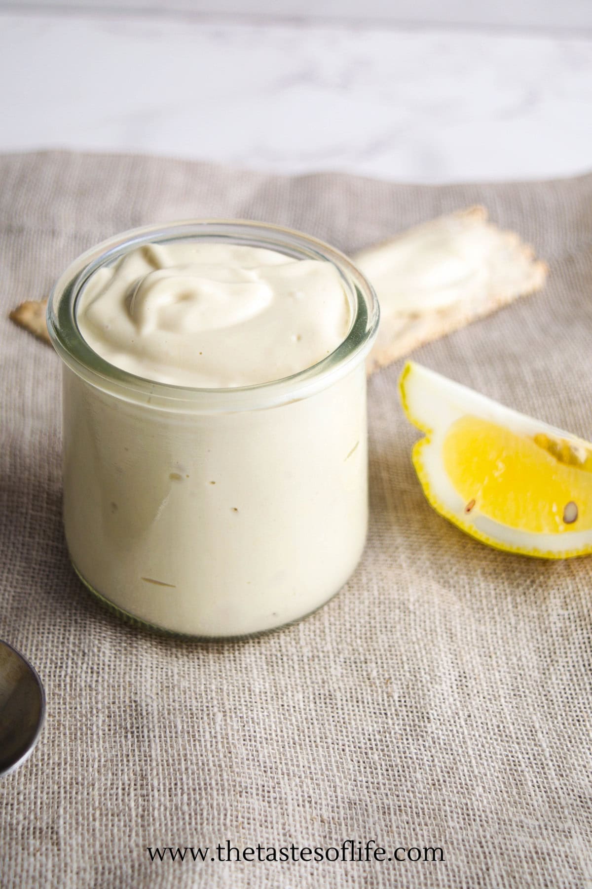 How To Make Easy Homemade Mayonnaise Recipe | The Tastes of Life ...