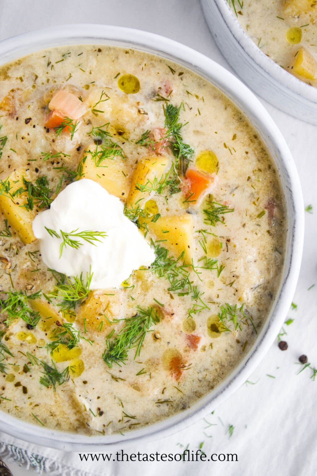 Creamy Polish Dill Pickle Soup (Zupa Ogorkowa) | The Tastes of Life ...